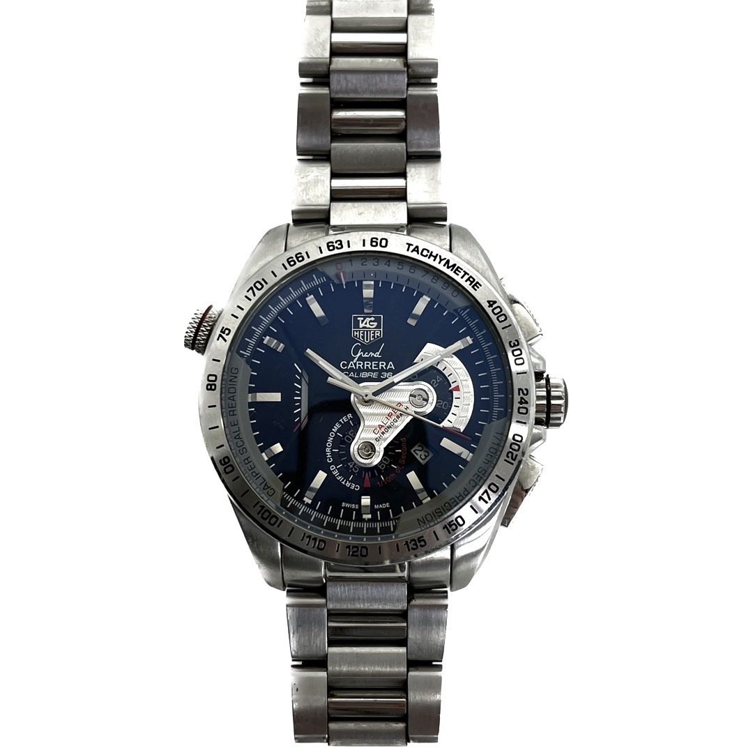 h1195 TAG HEUER タグホイヤー 腕時計 Grand CARRERA グランドカレラ CALIBRE36 キャリバー36 ...