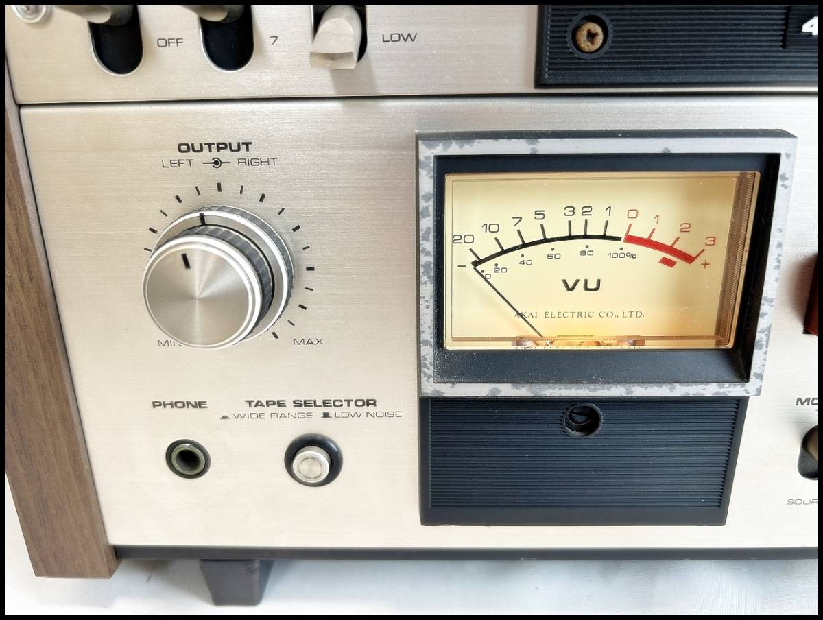 AKAI アカイ オープンリールデッキ GX-600D 動作未確認 ジャンク品(オープンリールデッキ)｜売買されたオークション情報、yahooの商品情報をアーカイブ公開 - オークファン ...