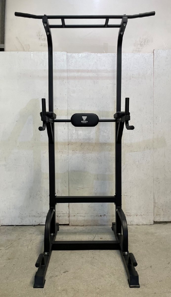 東大阪発 引取or自社便配送 STEADY ぶら下がり健康器 懸垂マシン ST115 耐荷重150kg トレーニング用品 チンニングスタンド ...