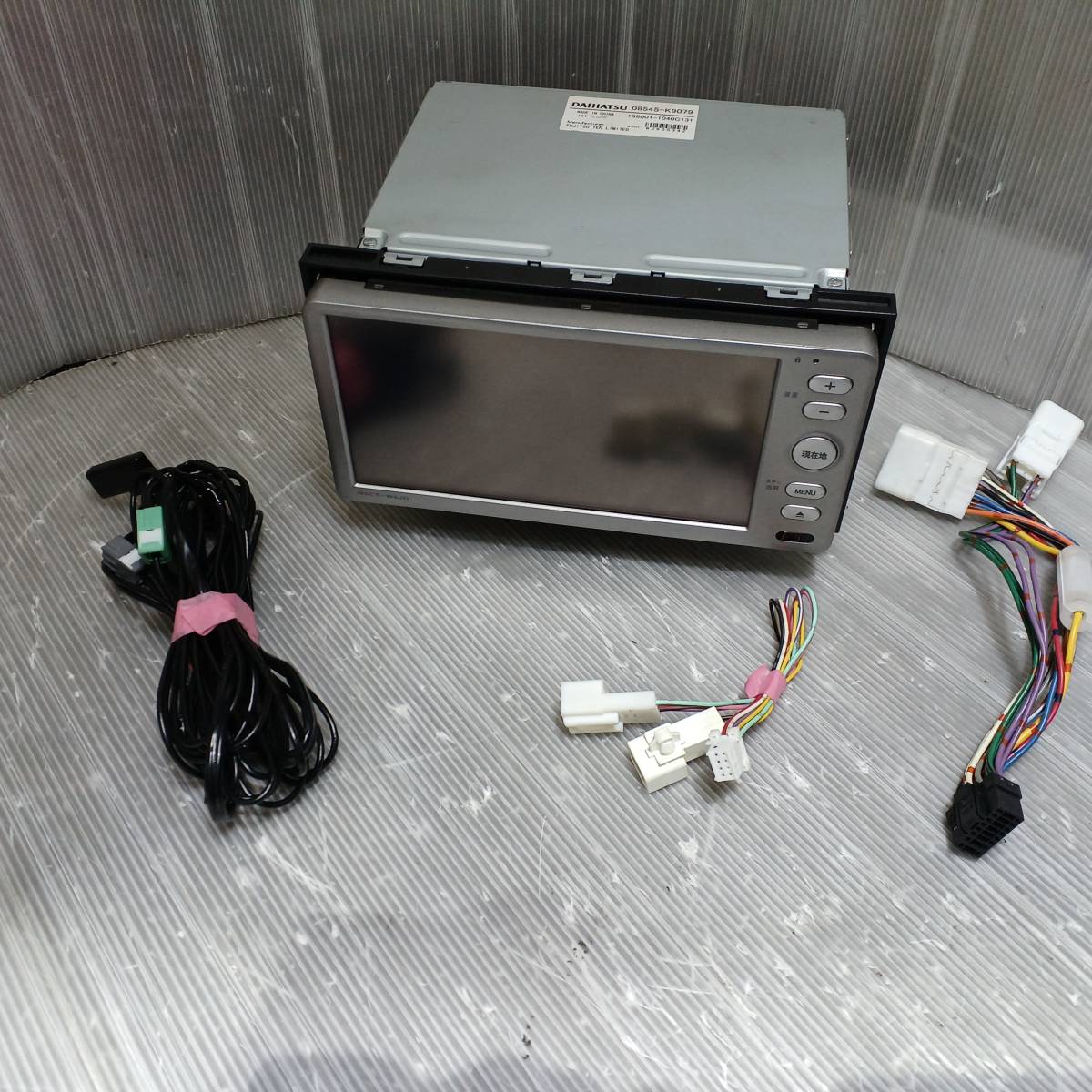ダイハツ 純正 ナビ NSCT-W62D CD TV ワンセグ テレビ 08545-K9079 138001-1040C131 FUJITSU ...