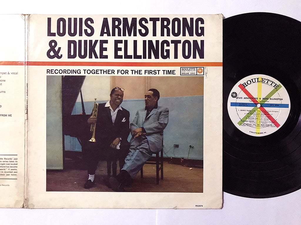US ORIG LP Louis Armstrong / Duke Ellington Together For The First Time ...