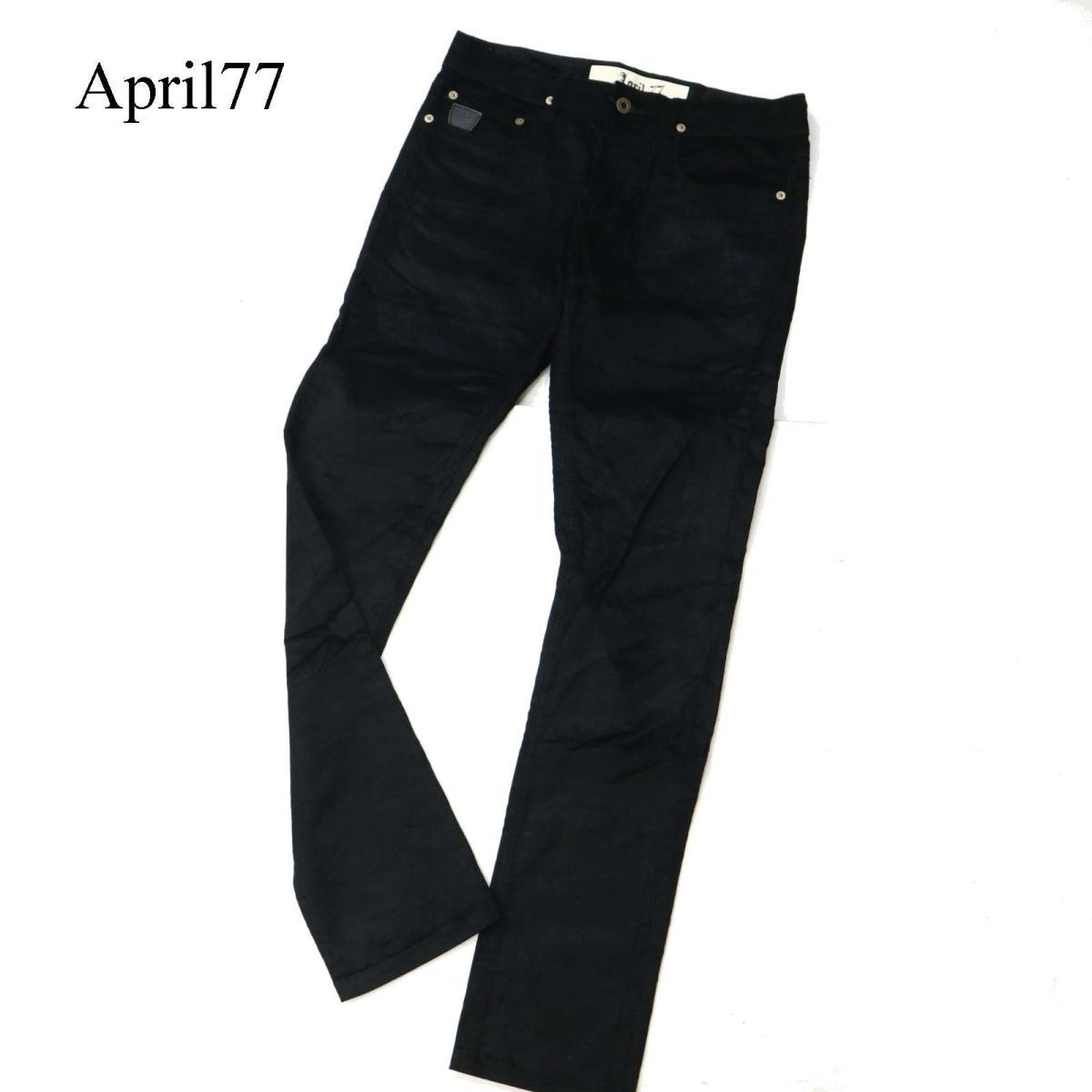 April77 エイプリル77 秋冬 JOEY ストレッチ コーデュロイ スキニー パンツ Sz.30 メンズ 黒 C2B04311_B#Q(Mサイズ)｜売買されたオークション情報、yahoo ...