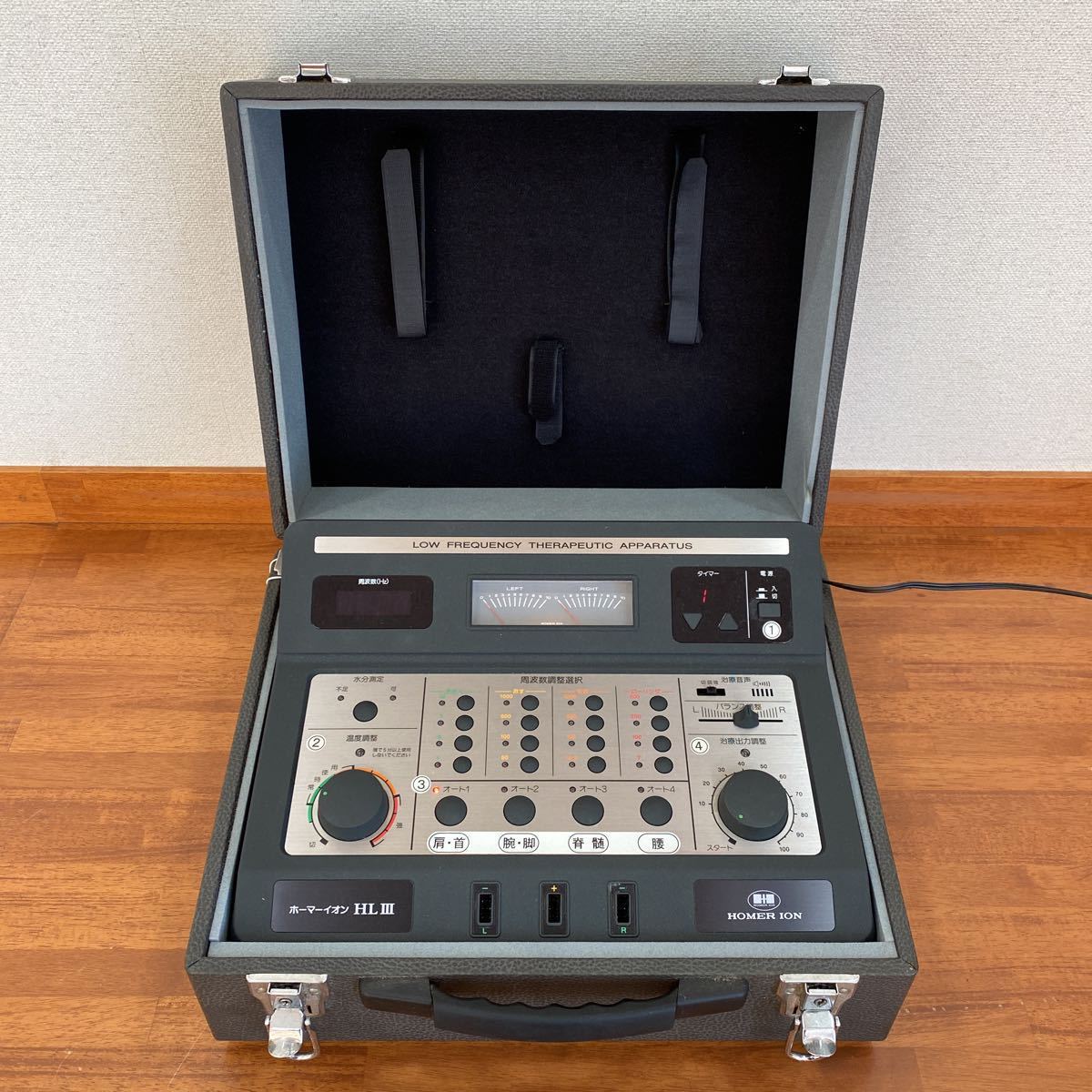15 HOMER ION ホーマーイオンHLIII 低周波治療器 電源確認済み ハードケース付き(健康用品、健康器具)｜売買されたオークション ...