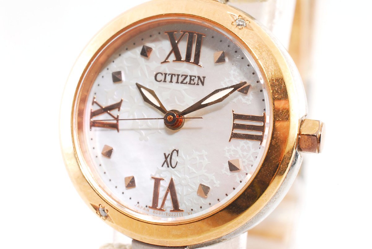 シチズン クロスシー XC エコドライブ ラウンド E031-T014551 レディース 腕時計 CITIZEN(シチズン)｜売買された ...