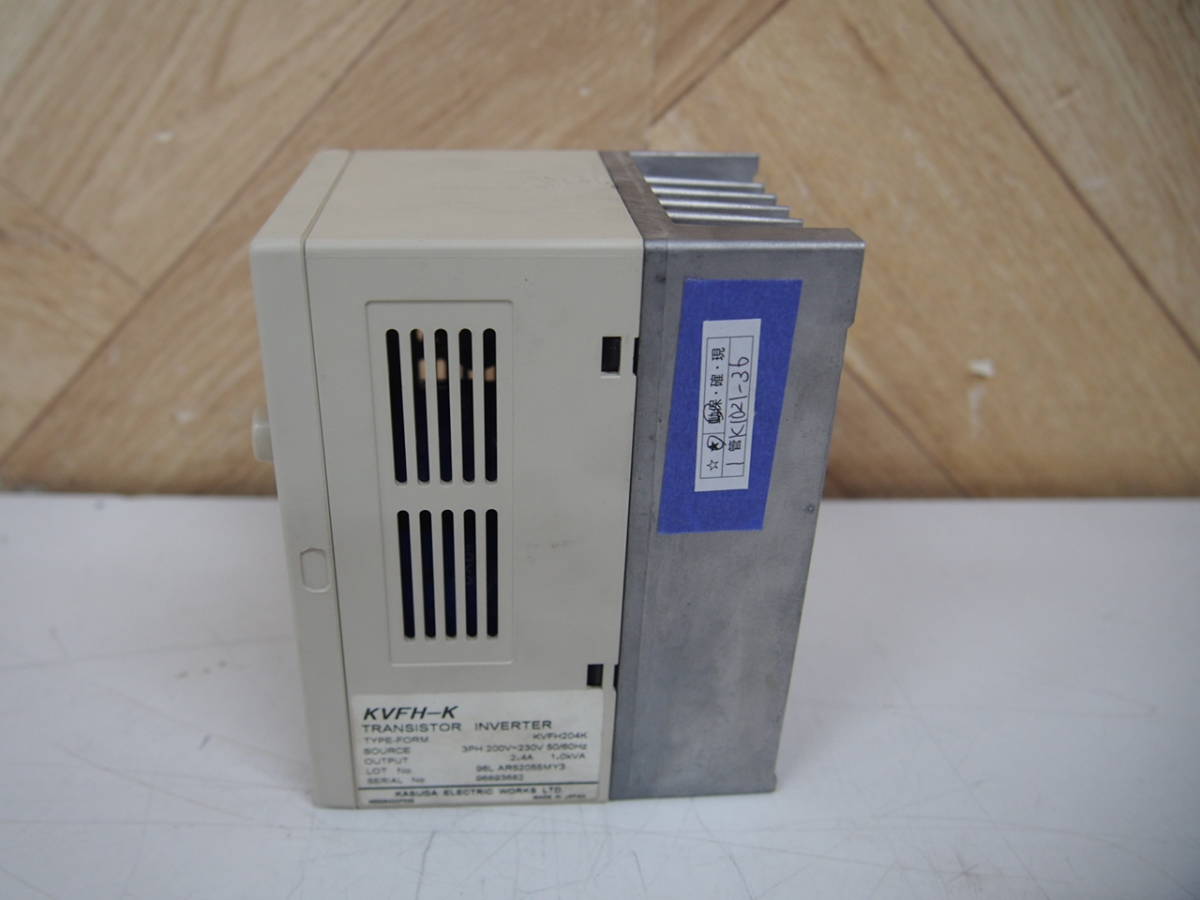 1K1021-36 KASUGA 春日電機 インバータ KVFH-K KVFH204K(電材、配電用品)｜売買されたオークション情報 ...