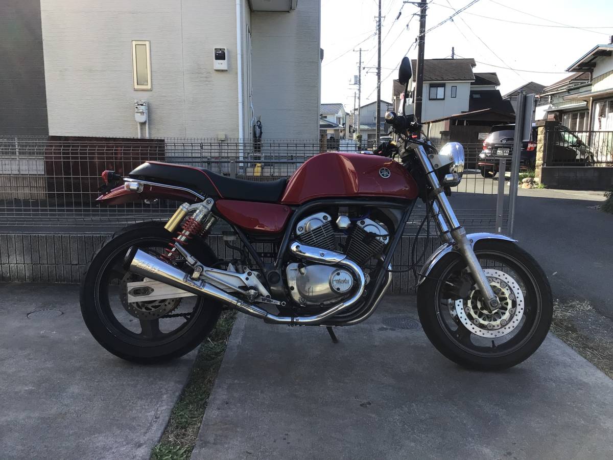 現車確認歓迎 ヤマハSRV250 4DN スクランブラー風カスタム 走行22222キロ(126cc-250cc)｜売買されたオークション情報 ...