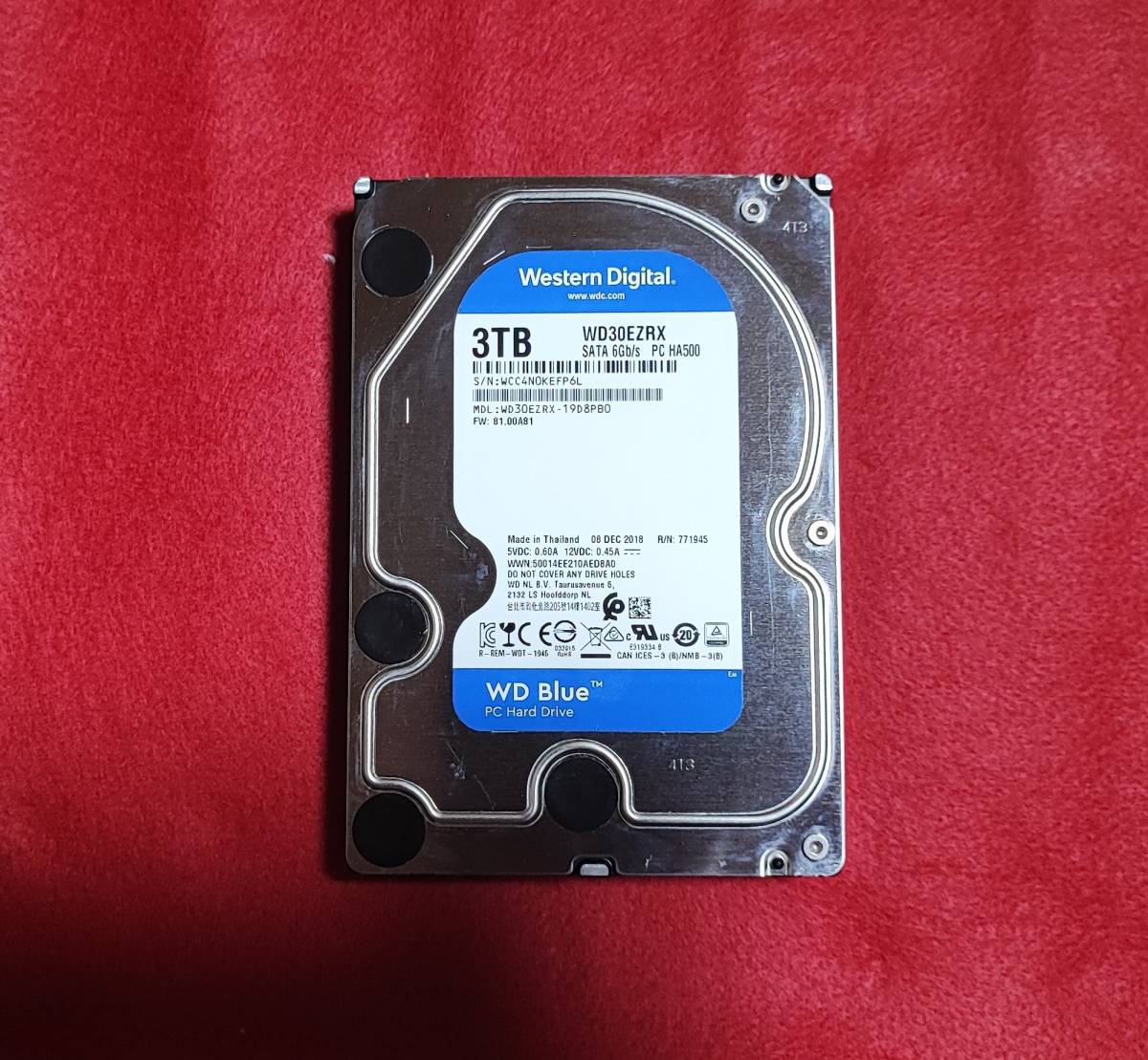 3TB Western Digital製 SATA接続3.5インチ ハードディスク WD30EZRX(2TB～)｜売買されたオークション情報 ...