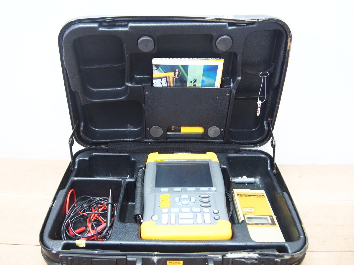 2K1209-28 FLUKE フルーク スコープメーター 199C HIOKI 3412 ケース付 ジャンク(電気計測器)｜売買された ...