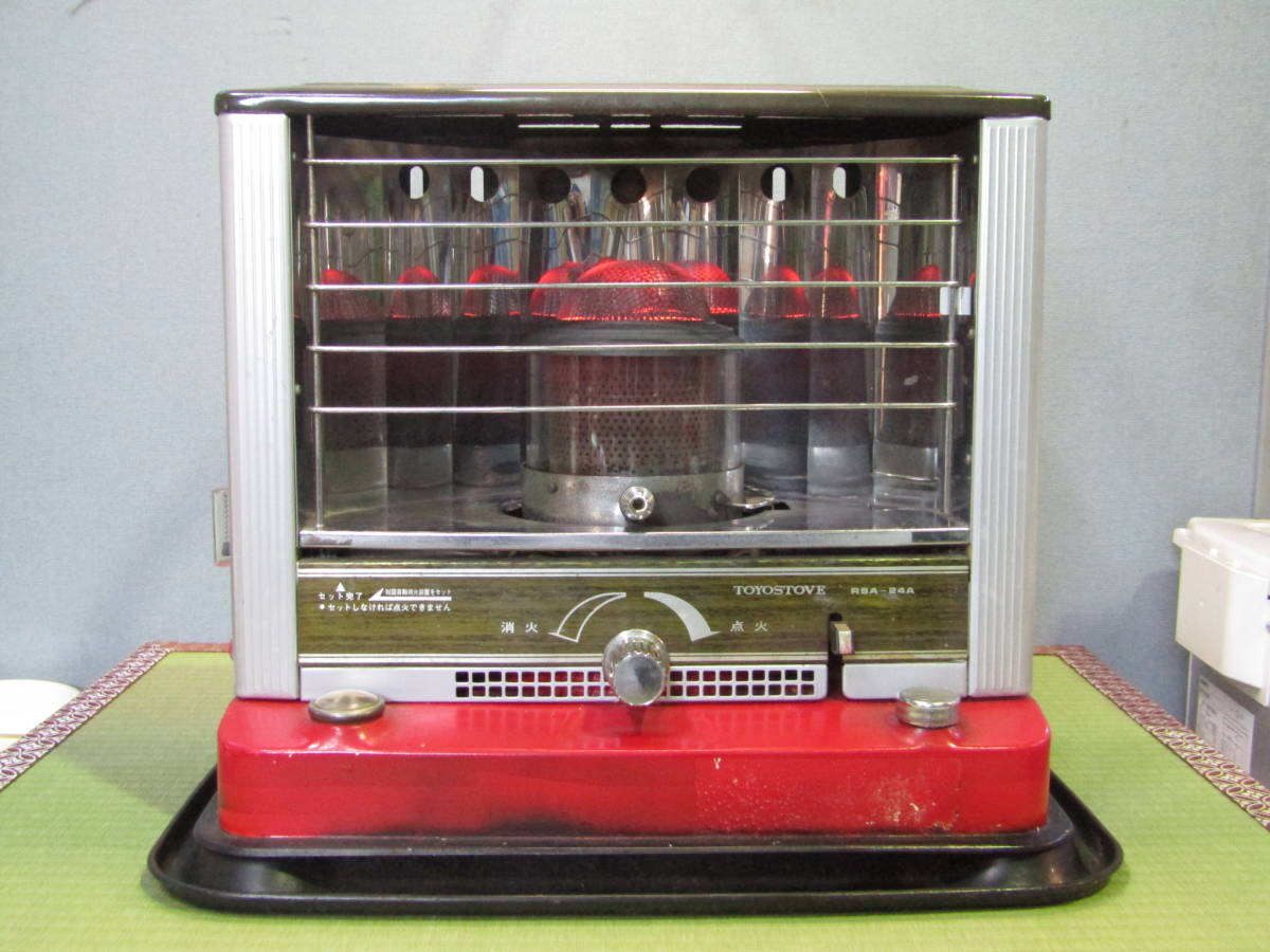 153 TOYOSTOVE トヨストーブ RSA-24A 石油ストーブ 昭和レトロ レア(石油ストーブ)｜売買されたオークション情報 ...