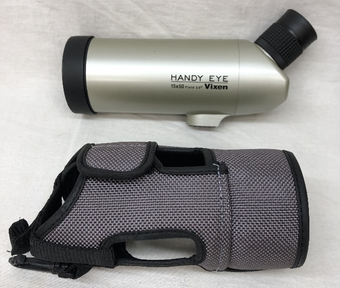 Vixen ビクセン HANDY EYE ハンディアイ 単眼鏡 15×50 Field 3.0°(単眼鏡)｜売買されたオークション情報 ...