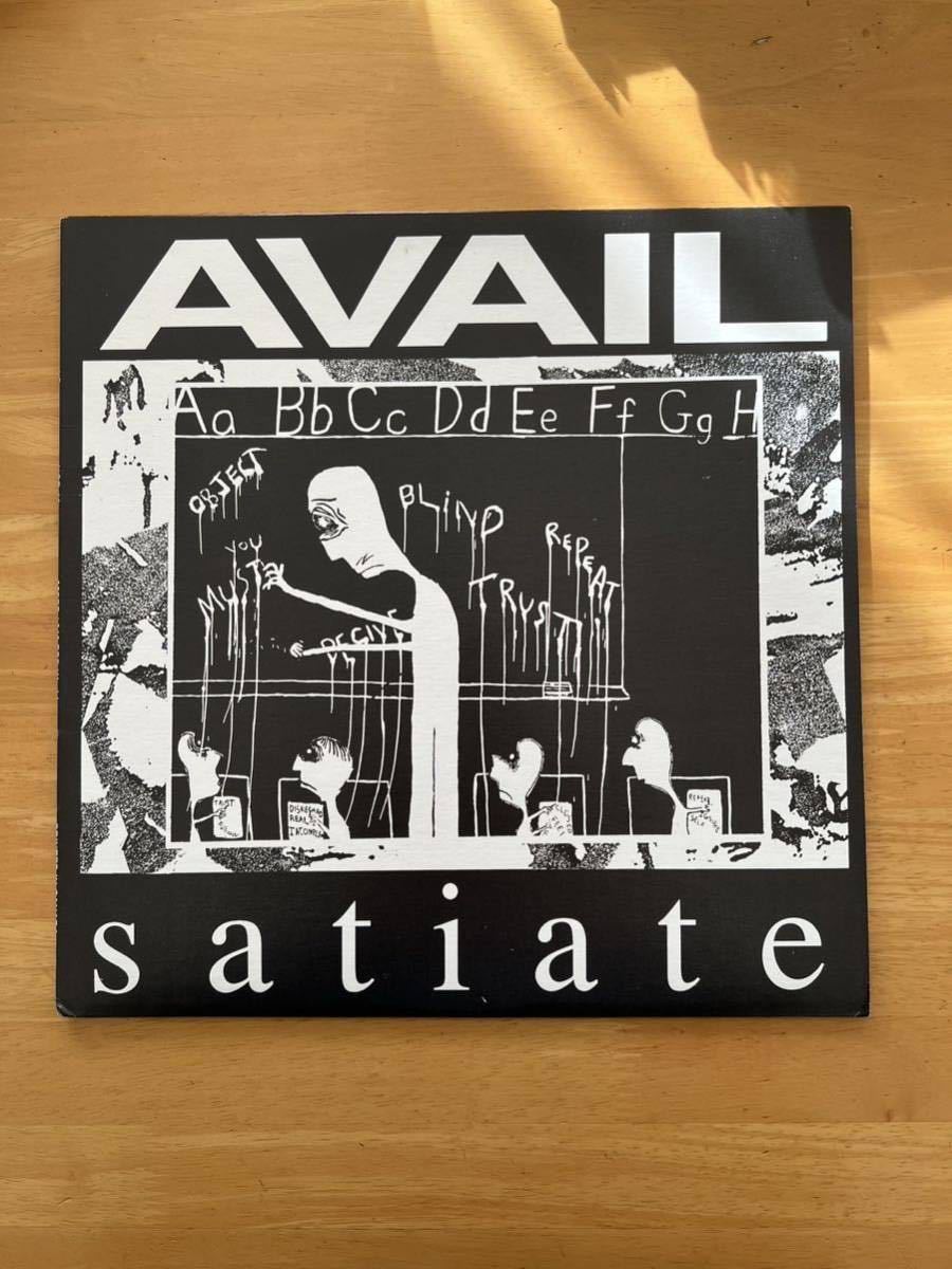 レア US再発盤 Avail - Satiate 90's メロコアHardcorePunk StreetPunk SkaPunk Oi ...