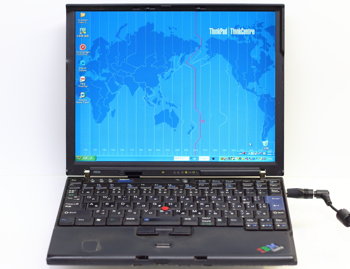 IBM ThinkPad X60s/1702-C5J/CoreDuo L2300 1.50GHz/1GBメモリ/HDD80GB ...