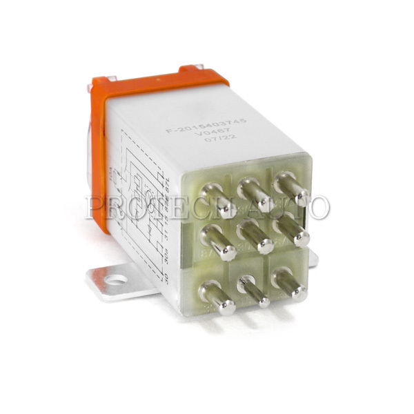 ベンツ R129 W463 500SL 300GE G320 OVPリレー/オーバーボルテージリレー 2x10A 9ピン 2015403045 ...