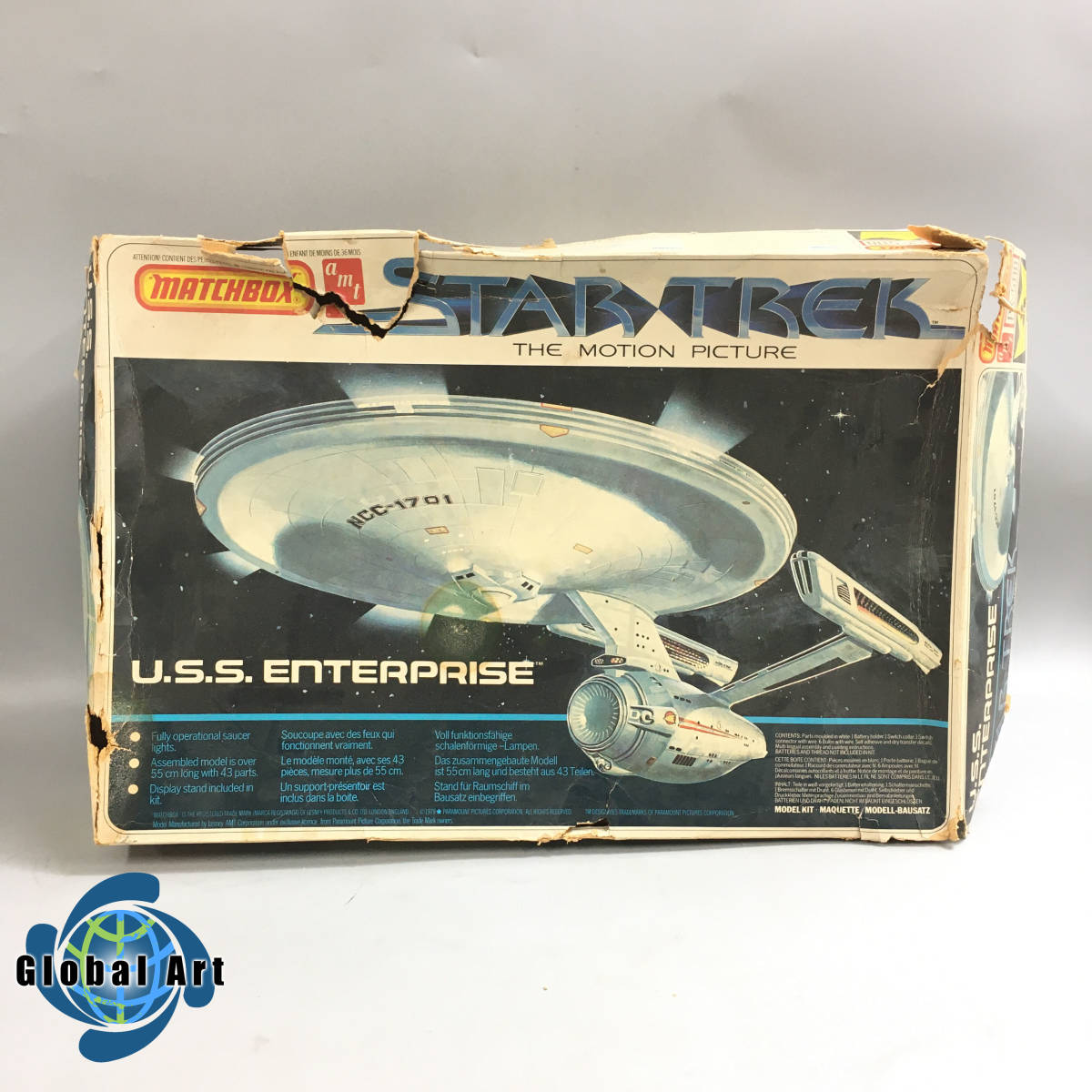 C12677/MATCHBOX マッチボックス/プラモデル/STAR TREK スタートレック/U.S.S. ENTERPRISE(スタートレック)｜売買されたオークション情報、yahooの ...