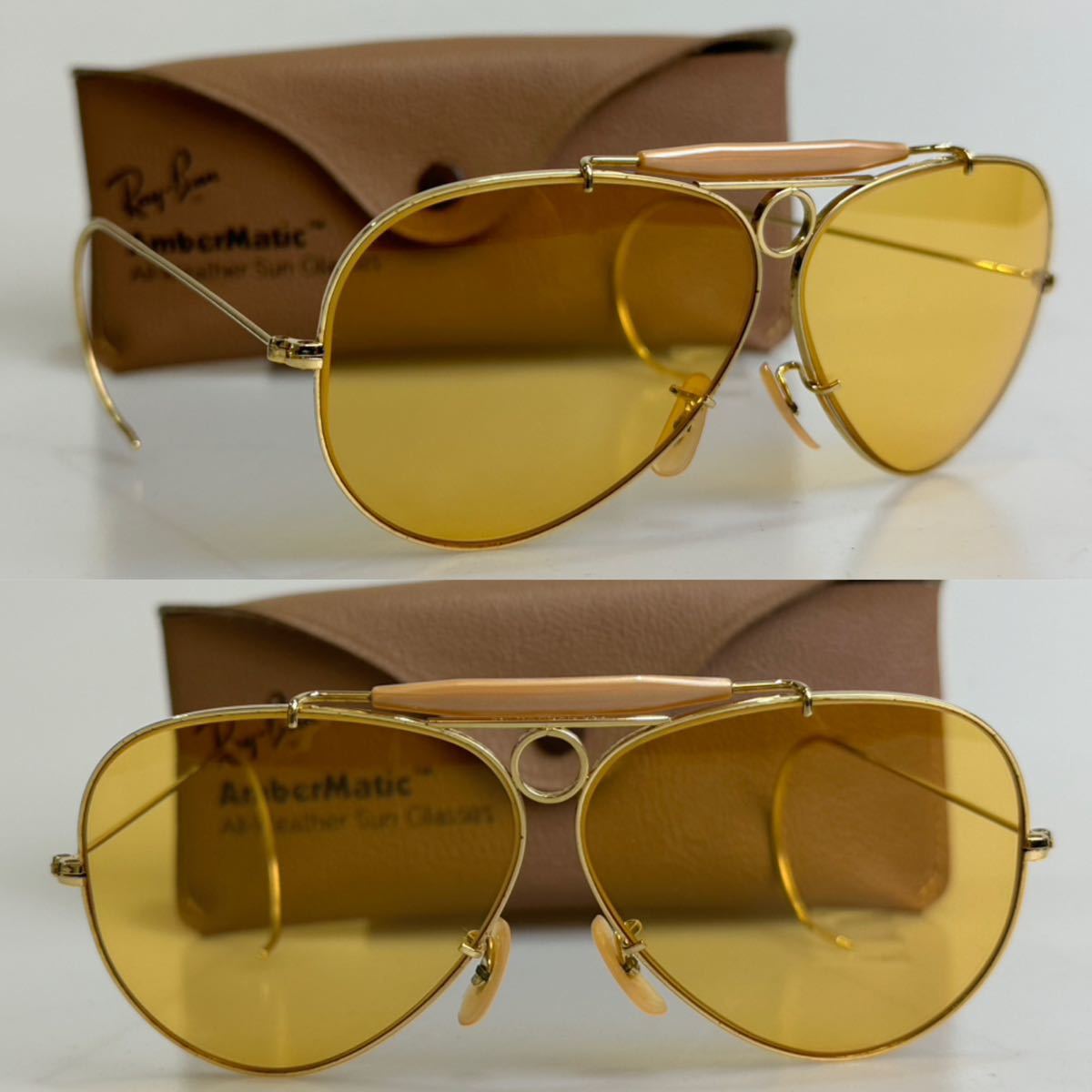 70s Vintage B&Lレイバン 調光 アンバーマッチク シューター 62㎜ ビンテージ ボシュロム ティアドロップ USA ray-ban(アビエーター)｜売買されたオークション情報 ...