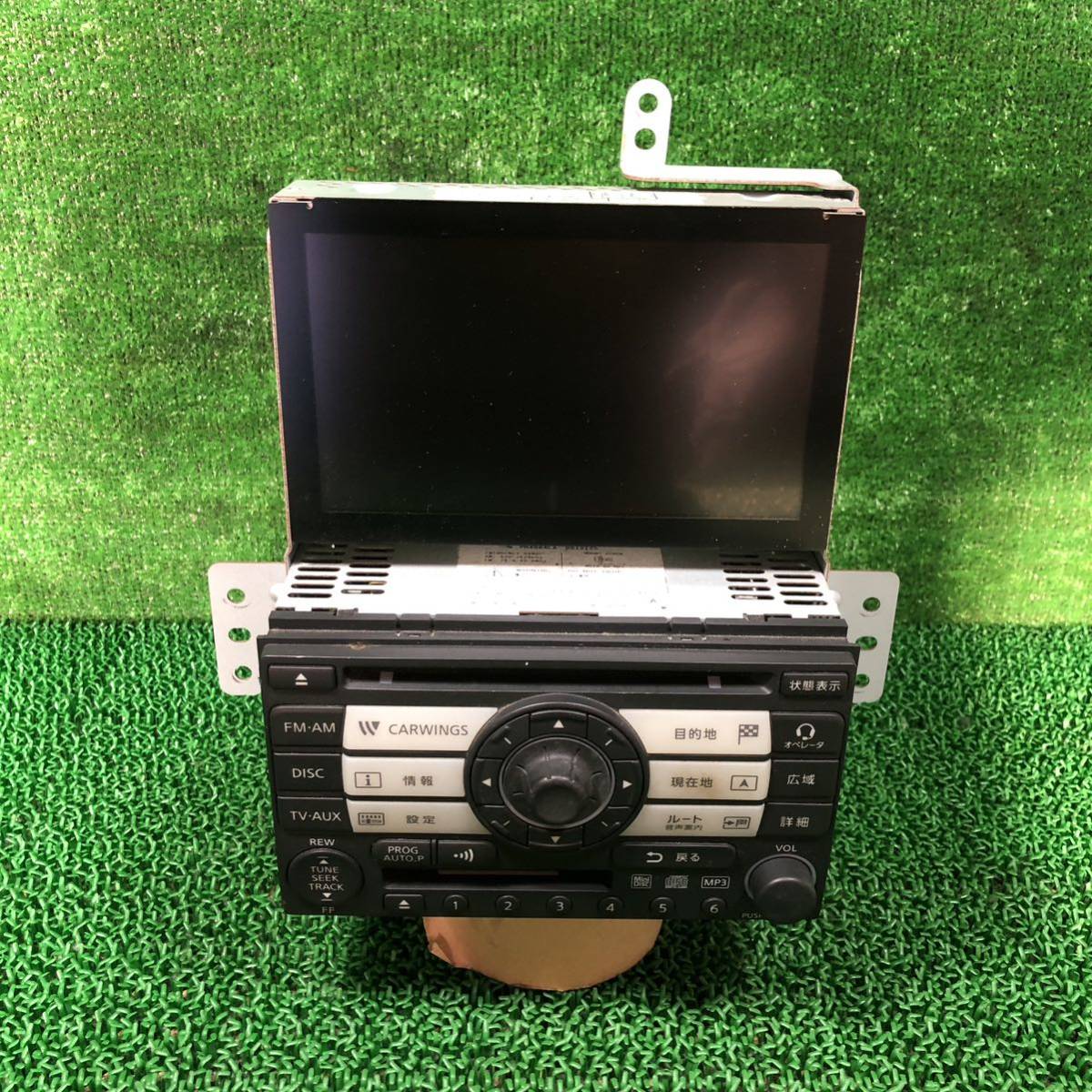日産純正 ナビ モニター ディスプレイ 28091 ED000 DP7W-1010J / 281A2 ED010 PN-4084L CD/MD ...