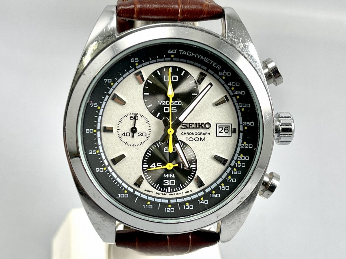 ワケあり SEIKO クロノグラフ メンズ クォーツ 6431-6030 カレンダー不良 ベルト社外 1-2985(その他)｜売買されたオークション情報、yahooの商品情報をアーカイブ公開 ...