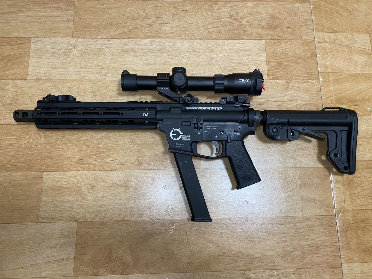 付属多 BATON King Arms TWS 9mm GBB サイトロン ジャパン TR-X MAGPUL MOE-K バトン キング ...