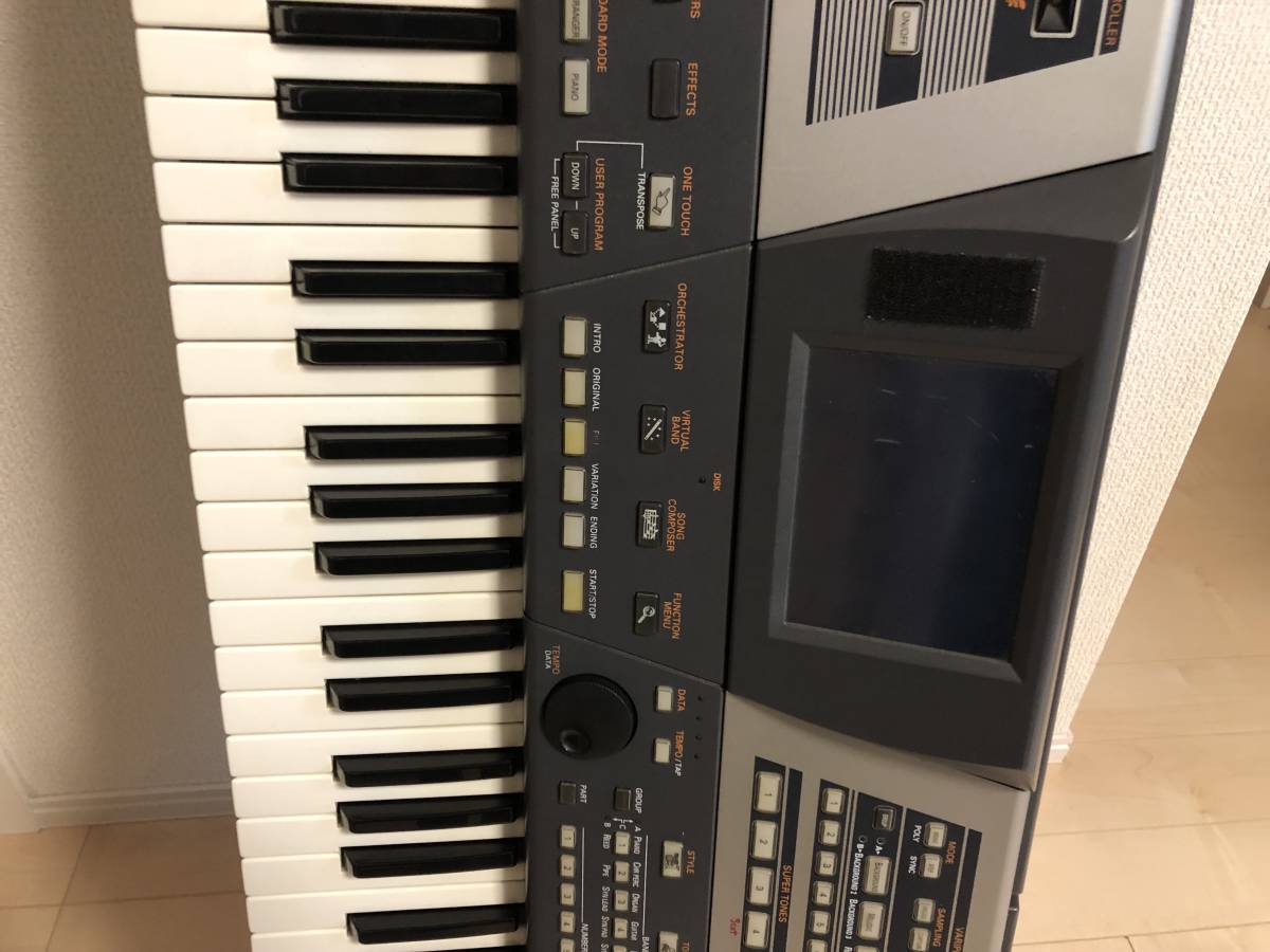 ROLAND VA-7 V-ARENGER KEYBORDS 取り扱い説明書 電源ケーブル付属 通電液晶表示OK 英語表示(ローランド)｜売買 ...