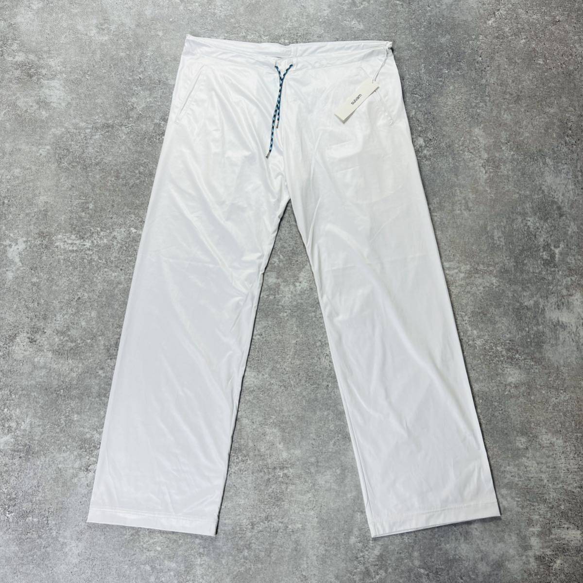 1スタ sulvam サルバム SH-T04-700 ホワイト ストレッチパンツ G20(Mサイズ)｜売買されたオークション情報、yahooの商品情報をアーカイブ公開 - オークファン ...