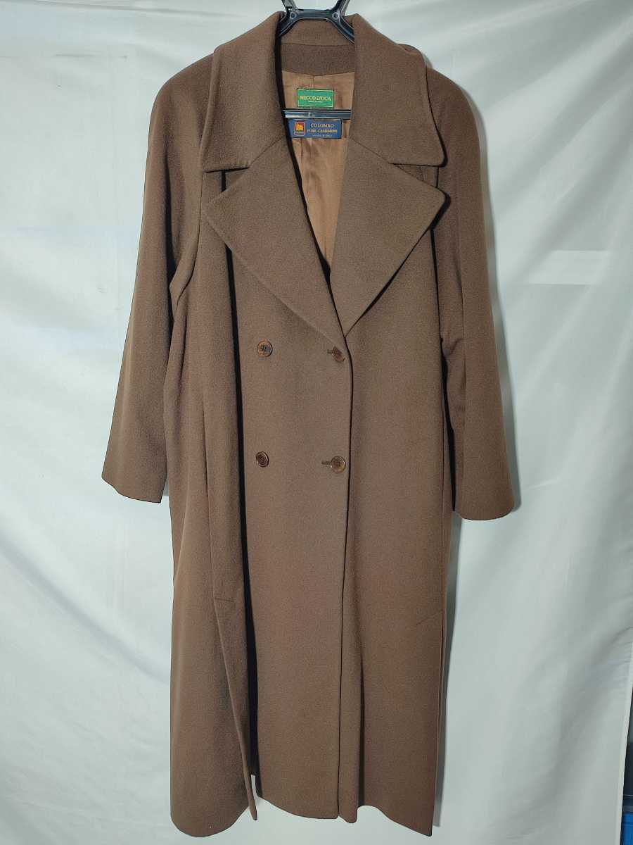 BECCO DOCA COLOMBO カシミヤコート イタリア製 1904-1(Lサイズ)｜売買されたオークション情報、yahooの商品情報をアーカイブ公開 - オークファン（aucfan.com）