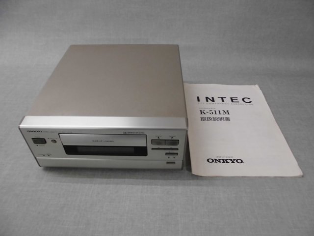 ジャンク扱い ONKYO ステレオカセットデッキ K-511M 簡単な動作のみ確認済み 管理番号：049109(一般)｜売買されたオークション情報、yahooの商品情報をアーカイブ公開 ...