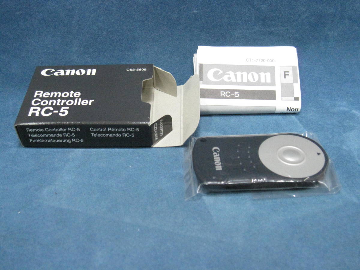キャノン リモートコントローラ―RC-5/EOS5Dにも使用 きます(リモコン)｜売買されたオークション情報、yahooの商品情報をアーカイブ ...