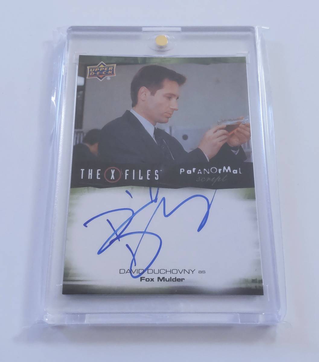 2018 Upper Deck The X Files UFOs and Aliens David Duchovny as Fox ...