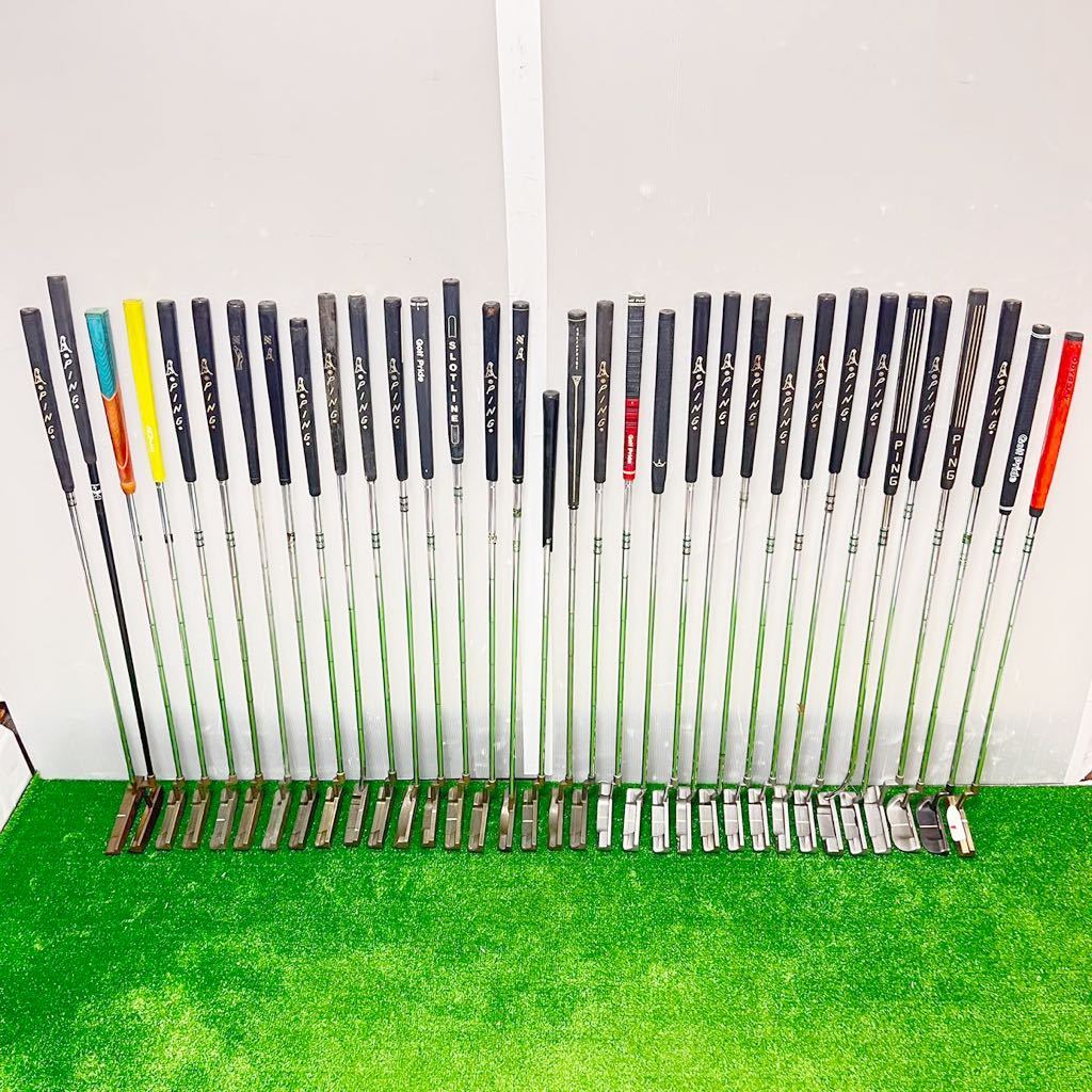 1円スタート ゴルフクラブ PING ピン パター 34本 大量まとめセット KARSTEN ANSER ZING PAL カーステン アンサー 等 コレクター(PING)｜売買された ...