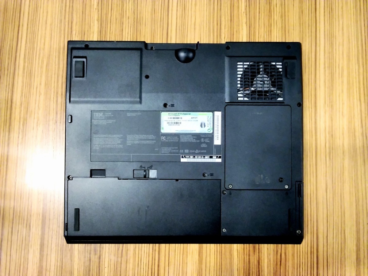 IBM シンクパッド ThinkPad G41 Type2881 celeron R 2.66GHz 2.66GHz 248MB RAM ...