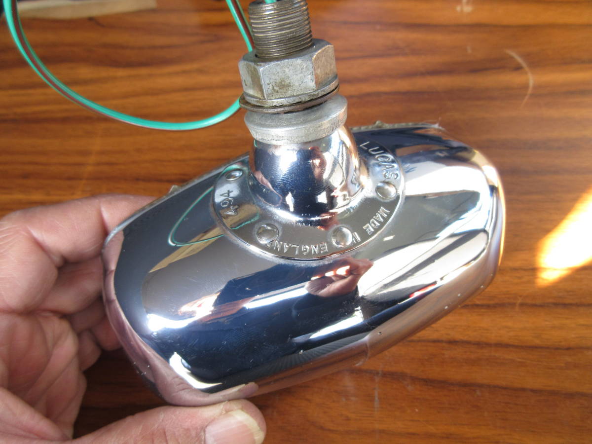 1960年代当時物 LUCAS 494 REVERSING LAMP ルーカス ランプ / BMC MINI ミニ AUSTIN MORRIS WINGARD DESMO バンプラ LOTUS ...