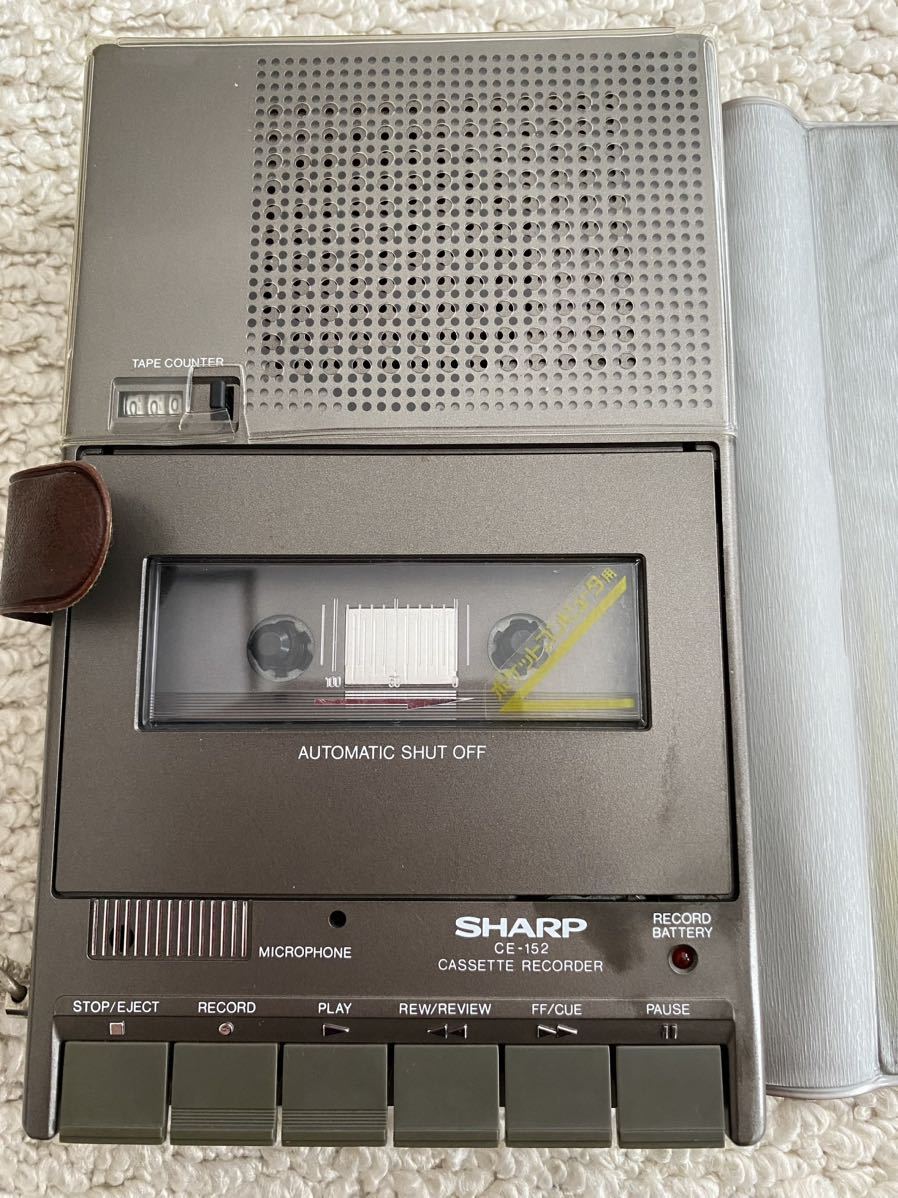 SHARP シャープ ポケットコンピュータ pc-1500 カセットテープレコーダー付き CE-152(ポケットコンピュータ)｜売買されたオークション情報、yahooの商品情報をアーカイブ公開 ...