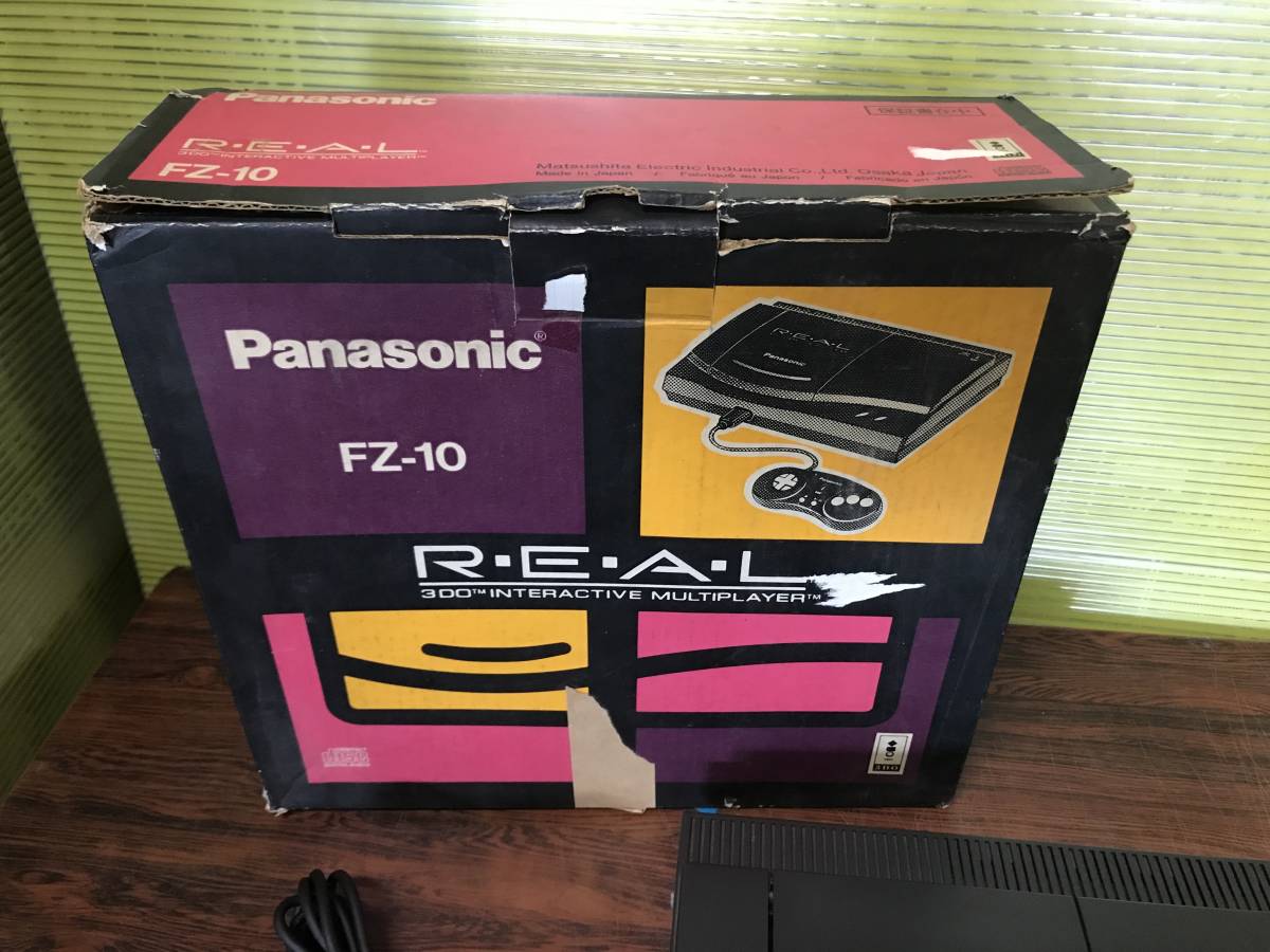 Panasonic 3DO REAL FZ-10 interactive multiplayer 2controllers w/box ...