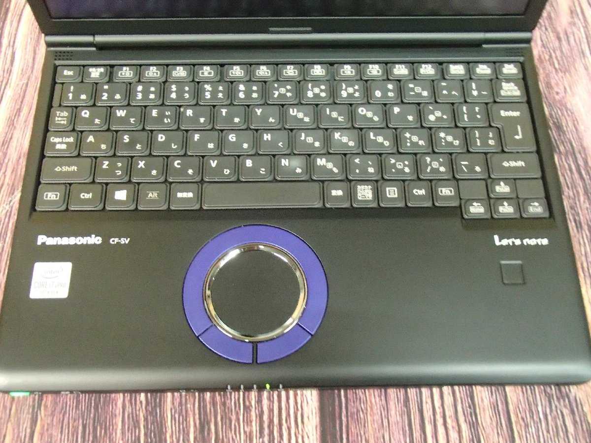 1円スタート Let's note SV9 プレミアムエディション CF-SV9TSJQP Core i7-10810U/メモリ 16GB/SSD 256GB/12.1型WUXGA/DVD ...