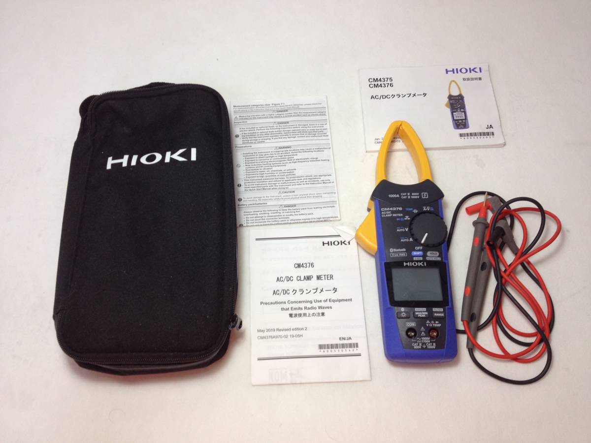 日置電機/HIKOKI/AC/DCクランプメーター/CM4376/測定器/ /8-5065(測定器)｜売買されたオークション情報、yahooの ...