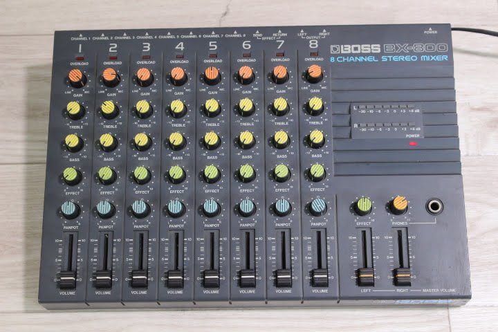 1円スタート G609 BOSS ボス BX-800 8チャンネル ステレオミキサー(ミキサー)｜売買されたオークション情報、yahooの商品 ...