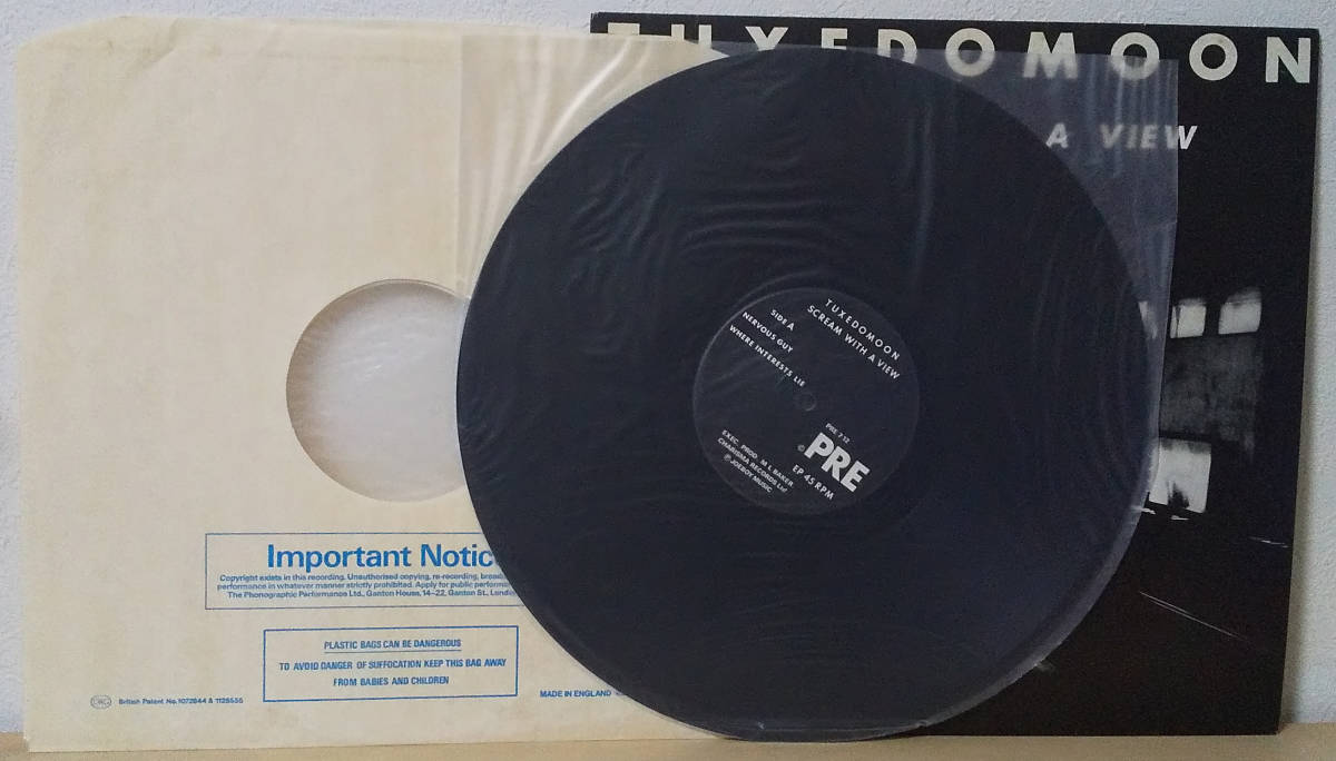 Tuxedomoon - Scream With A View UK盤 12inch PRE Records - PRE 7 12 1980年 ...