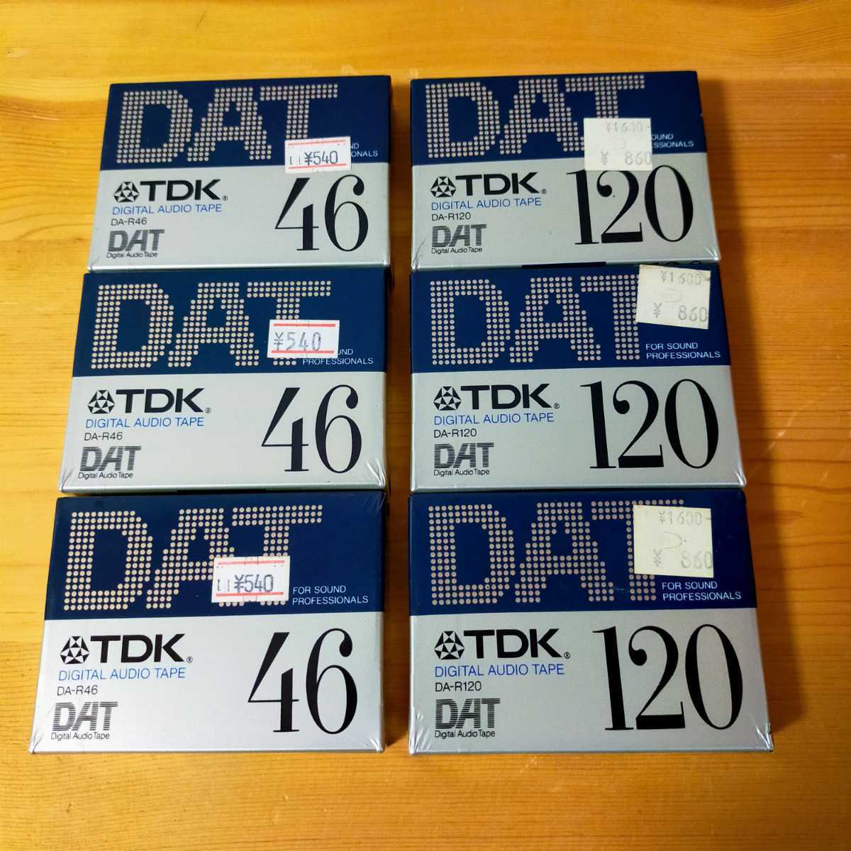TDK DATテープ 6本セット DA-R120×3，DA-R46×3(記録媒体)｜売買されたオークション情報、yahooの商品情報を ...