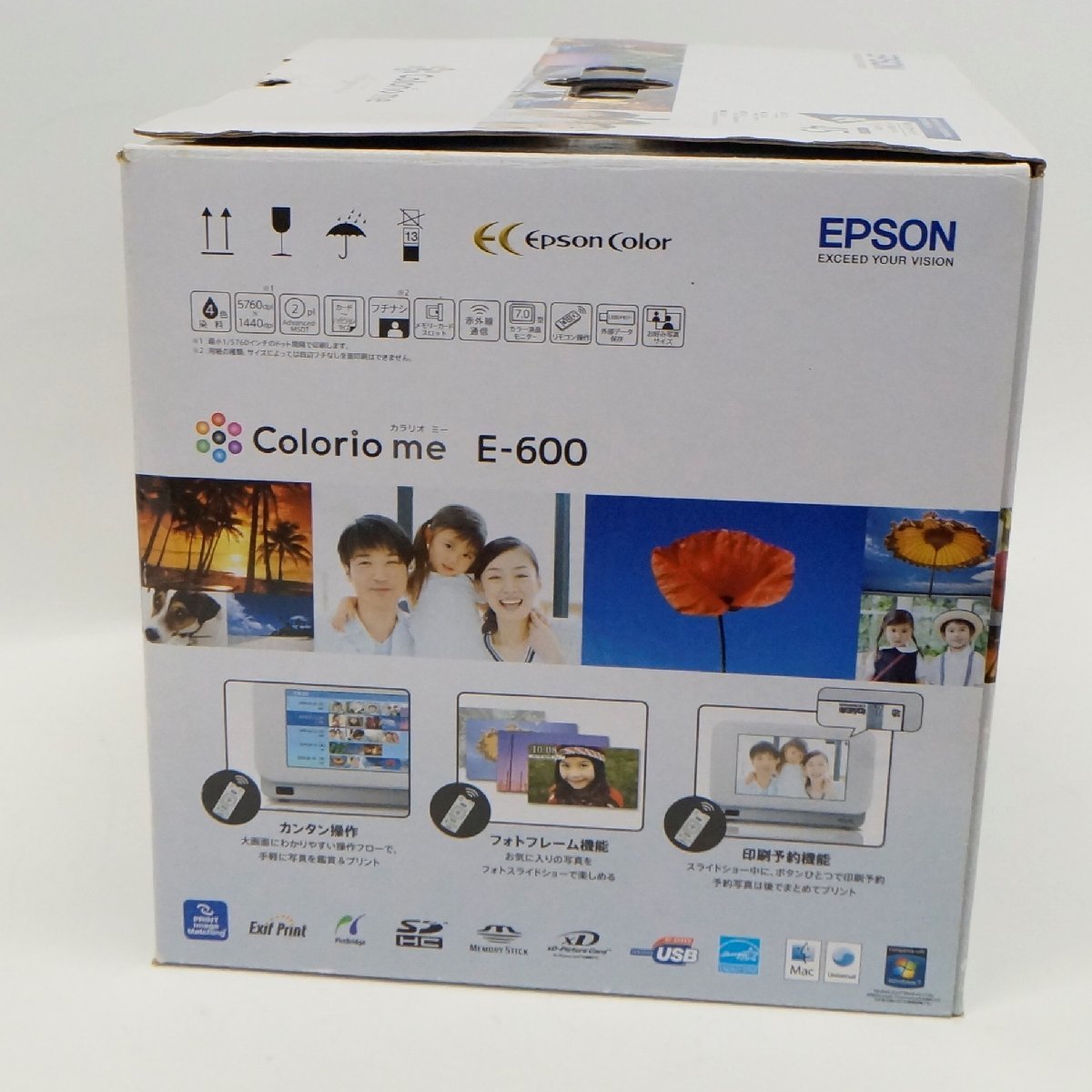 EPSON エプソン インクジェット フォトプリンタ Colorio me カラリオミー E-600(エプソン)｜売買されたオークション情報 ...