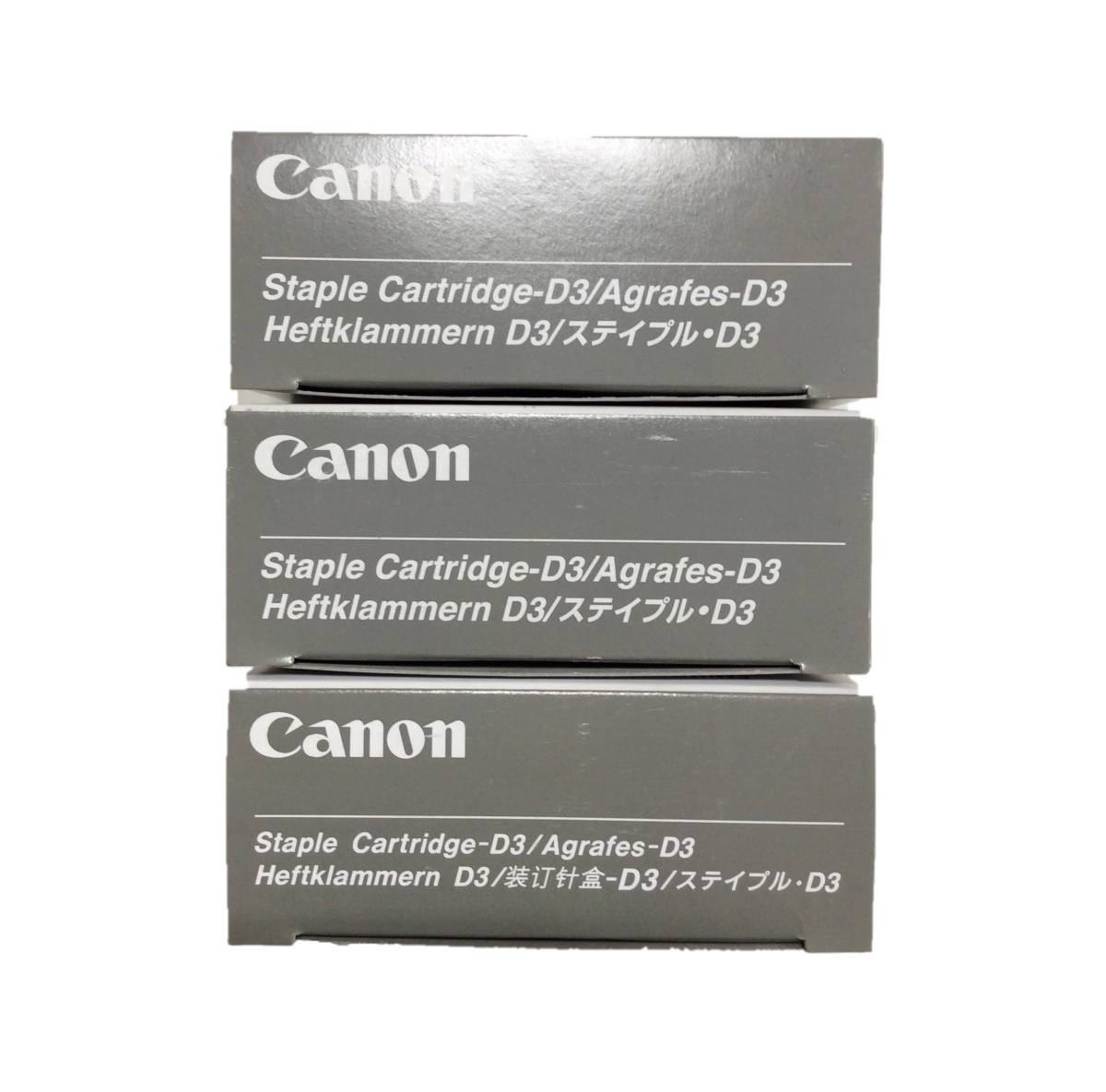 ソ7 Canon キヤノン ステイプルカートリッジ D3 2ヶ入x3箱セット// 0250A013 AB(その他)｜売買されたオークション情報 ...