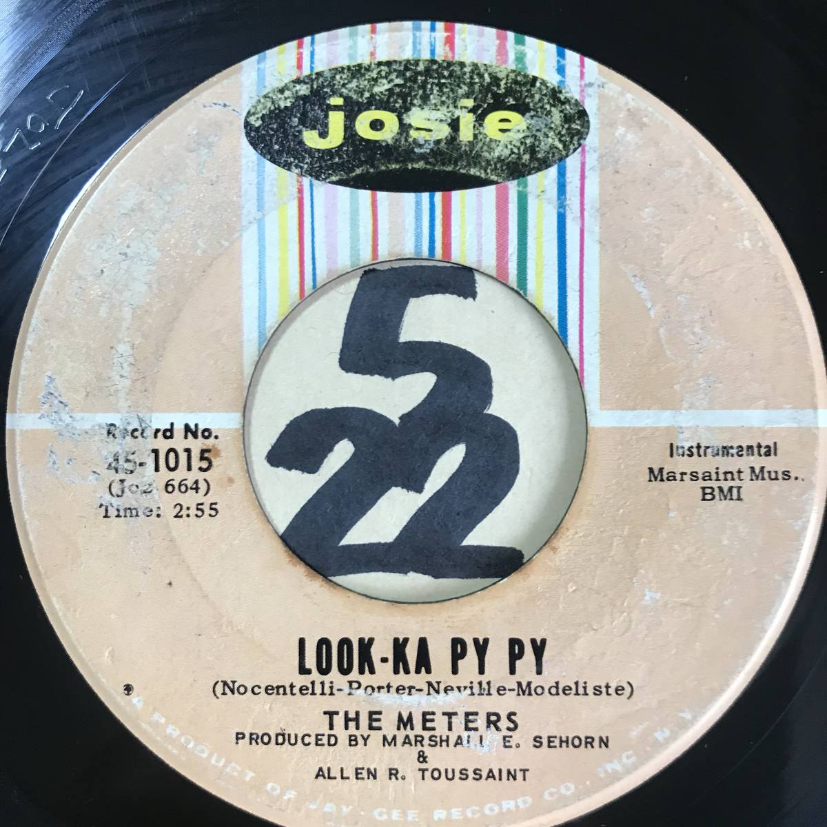 試聴 ニューオーリンズ ファンク クラシック THE METERS LOOK-KA PY PY 両面VG++ SOUNDS EX(R&B ...