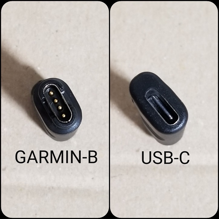 USB C2B GARMIN タイプB に 変換 する アダプタ ガーミン 245 745 935 945 approach S12 S42 S62 instinct Fenix 5 6 7 ...