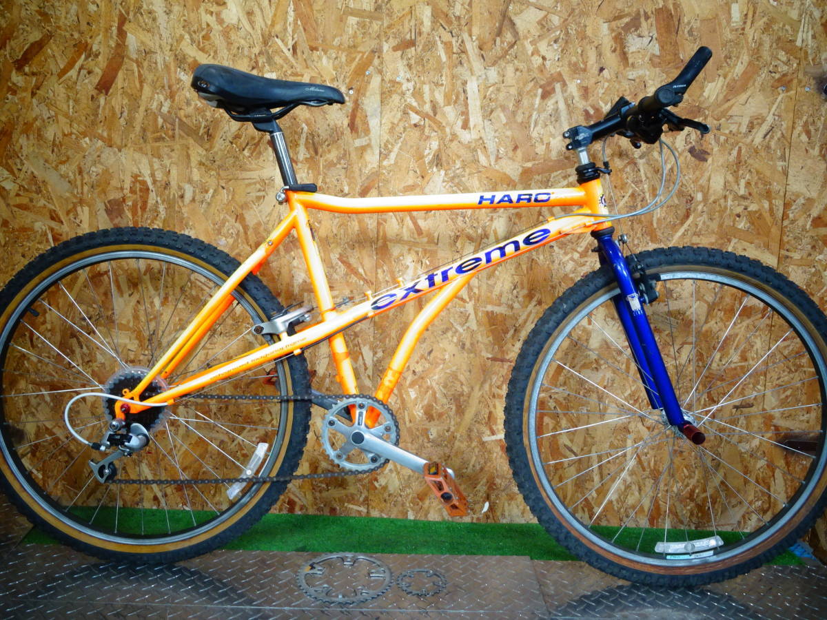 :oldMTB HARO extreme 17.5 4130クロモリ エレベーテッド 1×7 1991:(Mサイズ)｜売買されたオークション ...