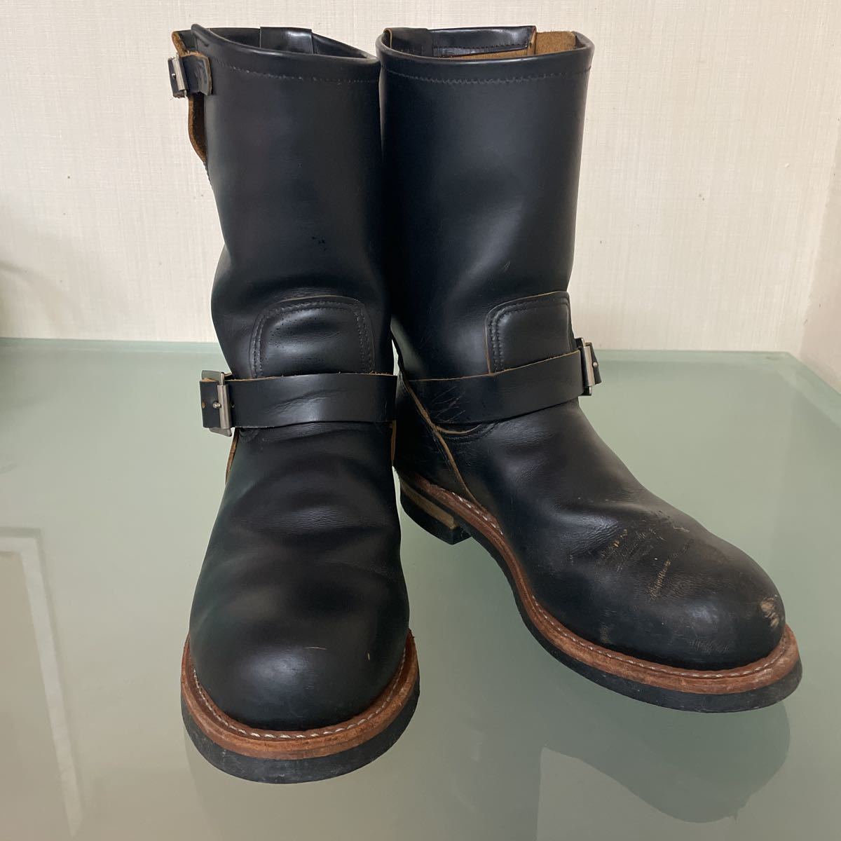 レッドウィング 茶芯 9268エンジニアブーツ スチールトゥ/ハーレー バイカー ロカビリー パンク ドライボーンズ クリームソーダ 666(10インチ)｜売買されたオークション情報 ...