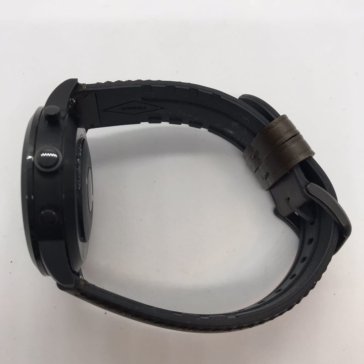 756-0160 FOSSIL HYBRID SMART WATCHES HR 腕時計 GENUINE LEATHER 稼働品(フォッシル)｜売買されたオークション情報、yahooの商品情報を ...