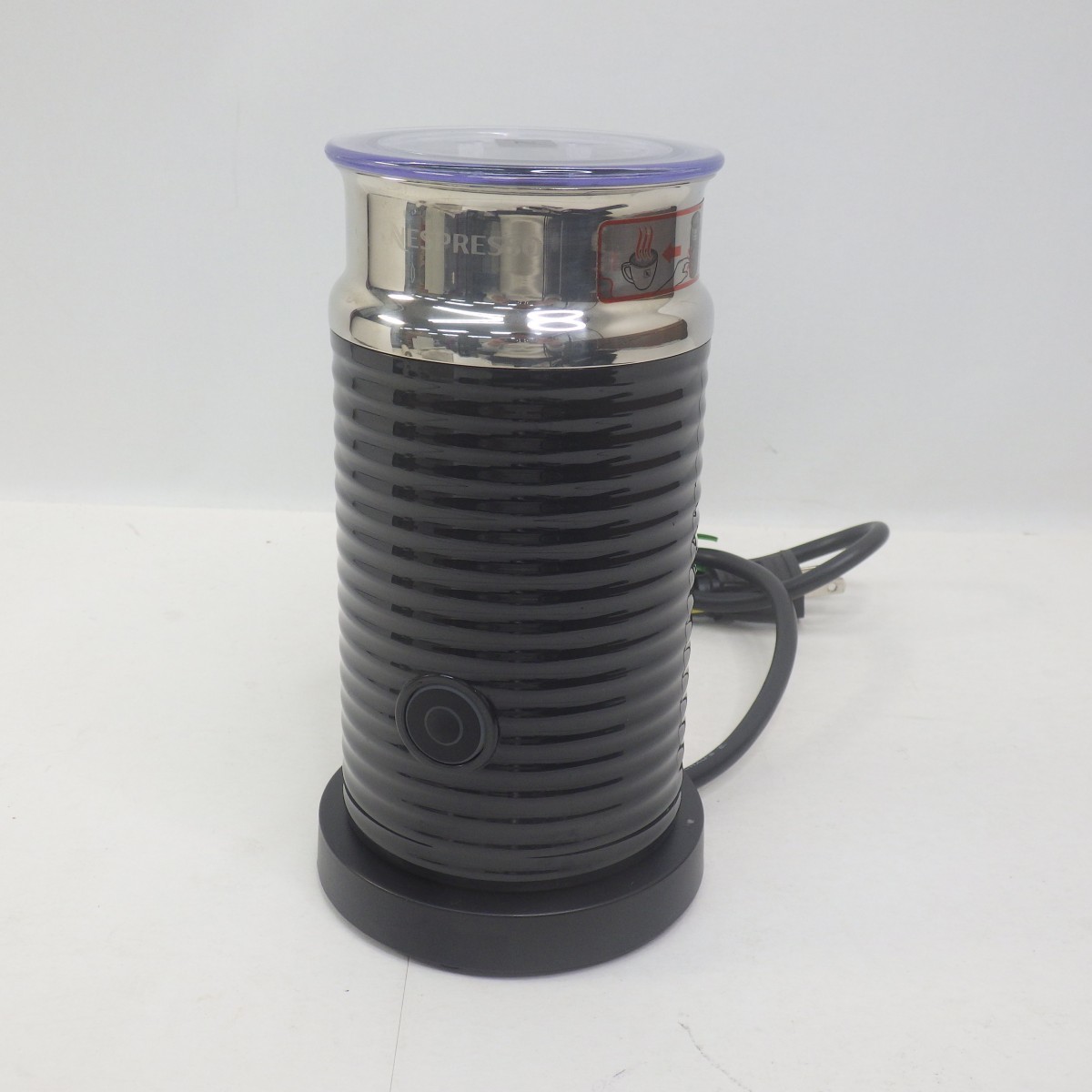 ネスプレッソ エアロチーノ 2017年製/ミルク加熱泡立て器/3594/NESPRESSO/通電確認済み 60(コーヒーメーカー一般)｜売買されたオークション情報、yahooの商品情報を ...