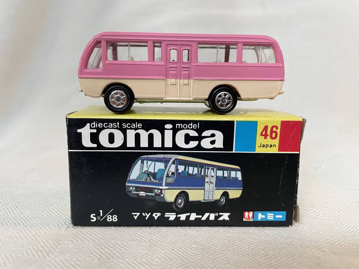 旧トミカ 黒箱 マツダ ライトバス ／ トミー TOMY MAZDA LIGHT BUS 旧車 ♯55(商用車、公用車)｜売買された ...