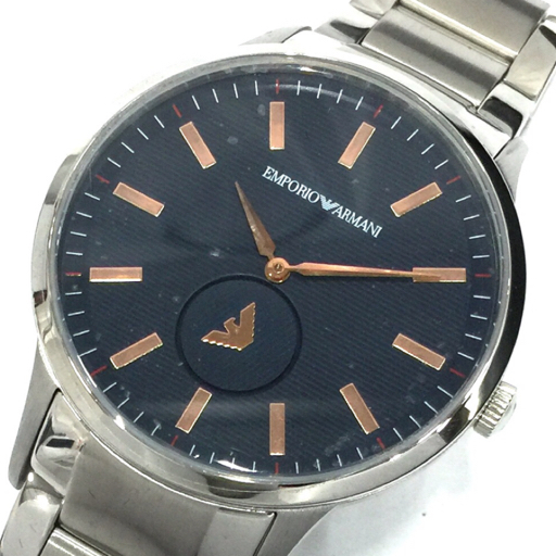 エンポリオアルマーニ クォーツ スモセコ スモールセコンド 腕時計 AR11137 メンズ 未稼働品 付属品有り 小物(アルマーニ)｜売買され ...