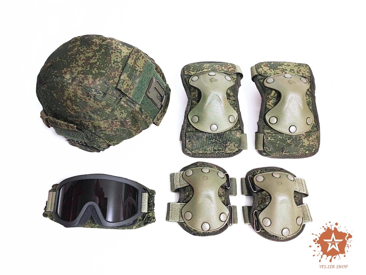 Yes.Sir shop ロシア軍 装備 6B47 ヘルメット 6B34 ゴーグル 6B51 パッド セット(ヘルメット)｜売買された ...