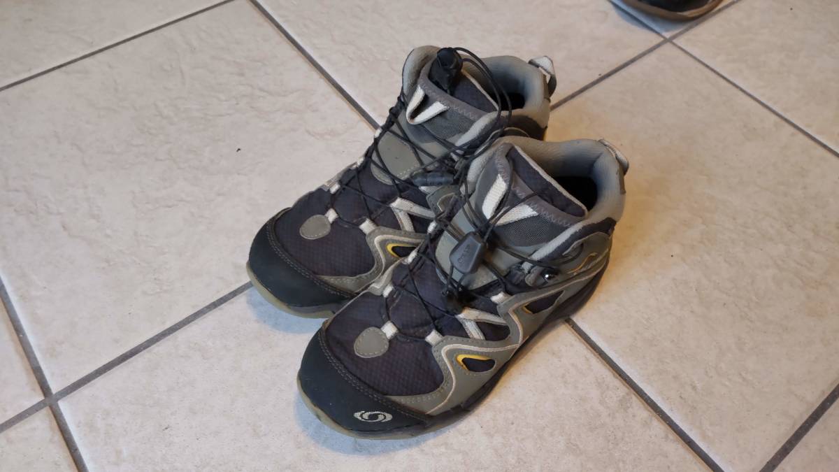 サロモン salomon contagrip 登山靴 トレッキングシューズ 21センチ(22.0cm以下)｜売買されたオークション情報 ...